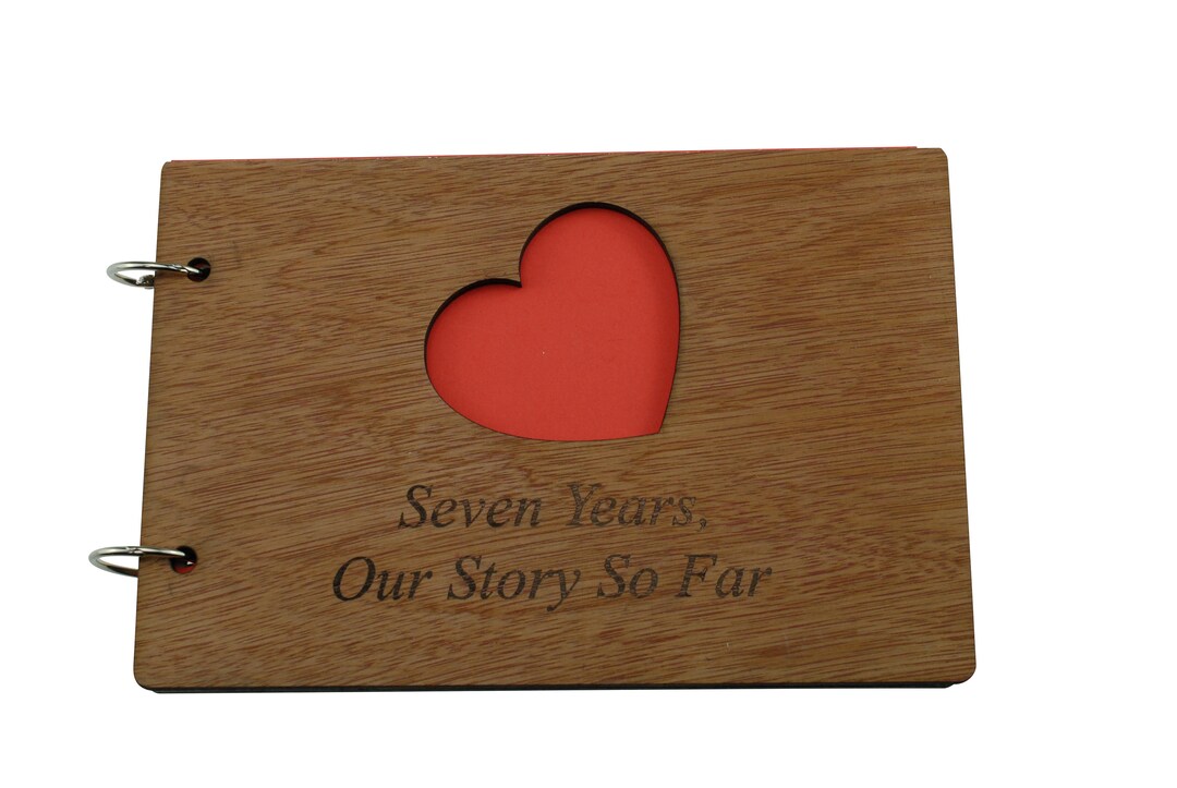 7 Years Our Story so Far - Scrapbook, Photo Album or Notebook Idea for ...