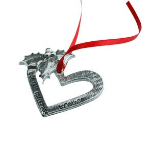 16th Anniversary Christmas Tree Ornament - Reads Our 16th Christmas ...