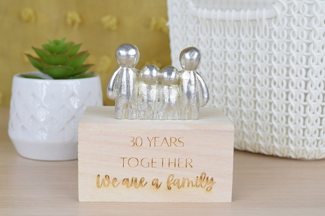 30 Years Together We Are A Family | 30th Anniversary Gift - Choose Your ...