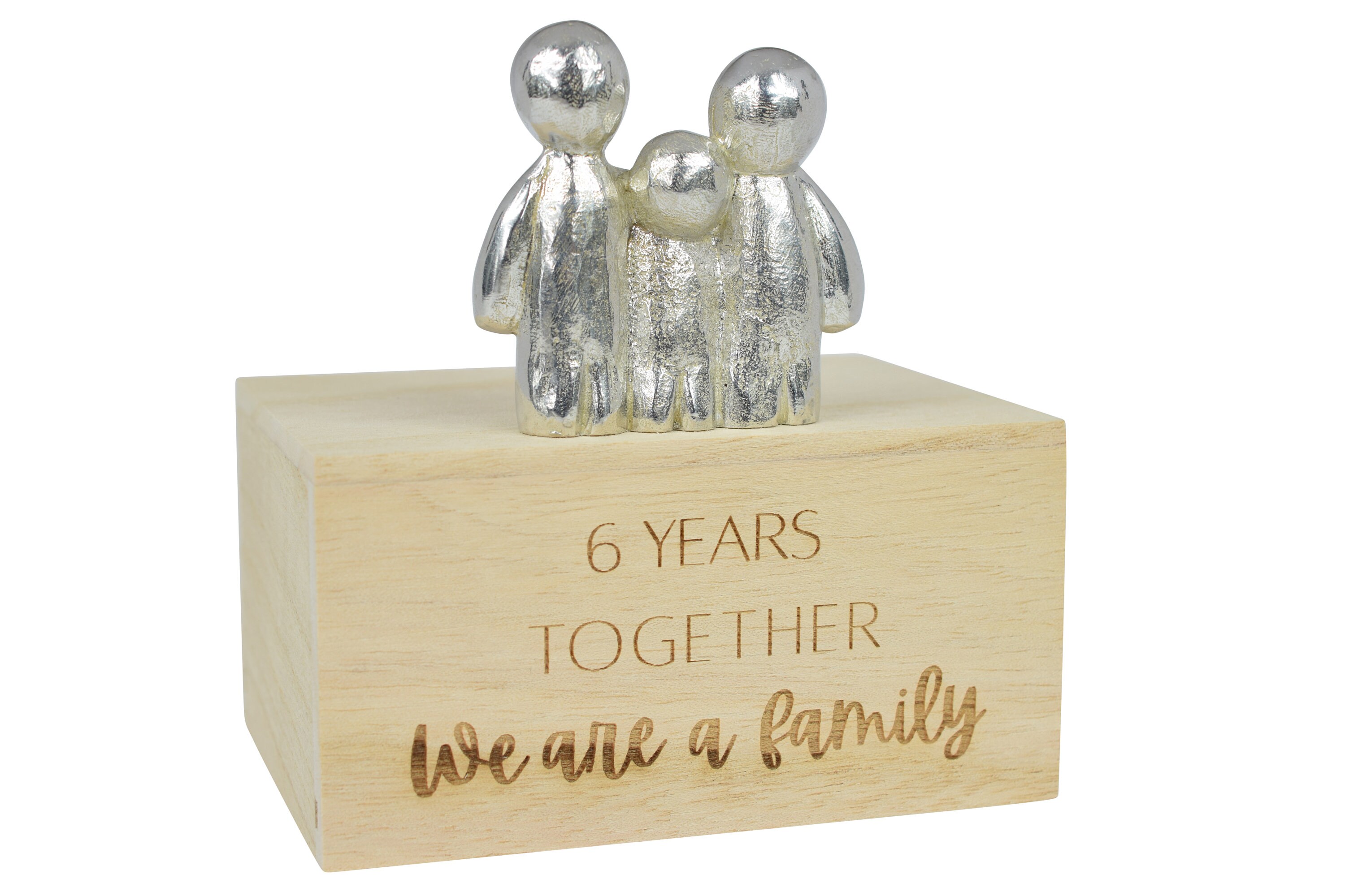 6 Years Together We Are A Family 6th Anniversary Gift - Etsy