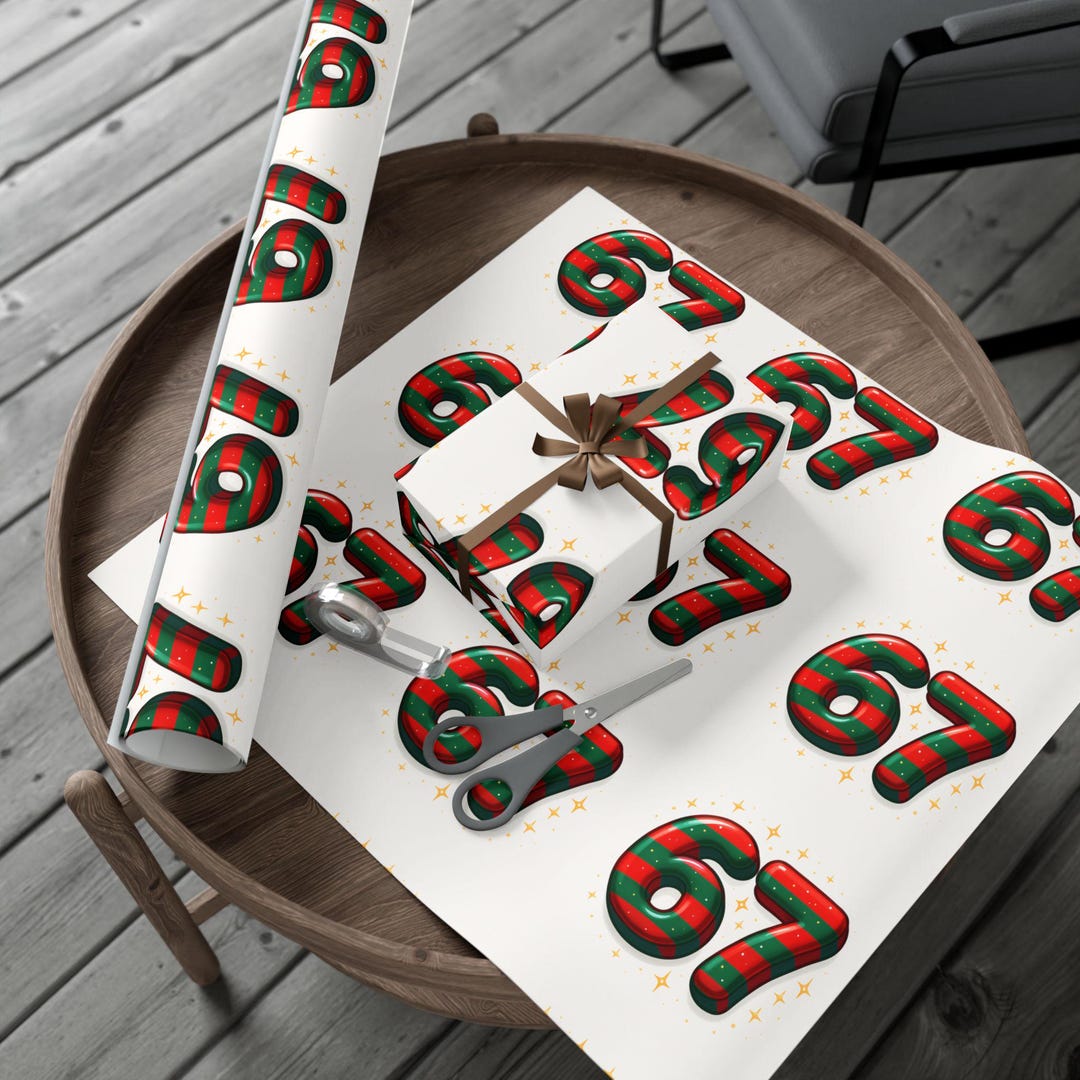 Six Seven. 67 Trending Gift Wrap Papers - Etsy