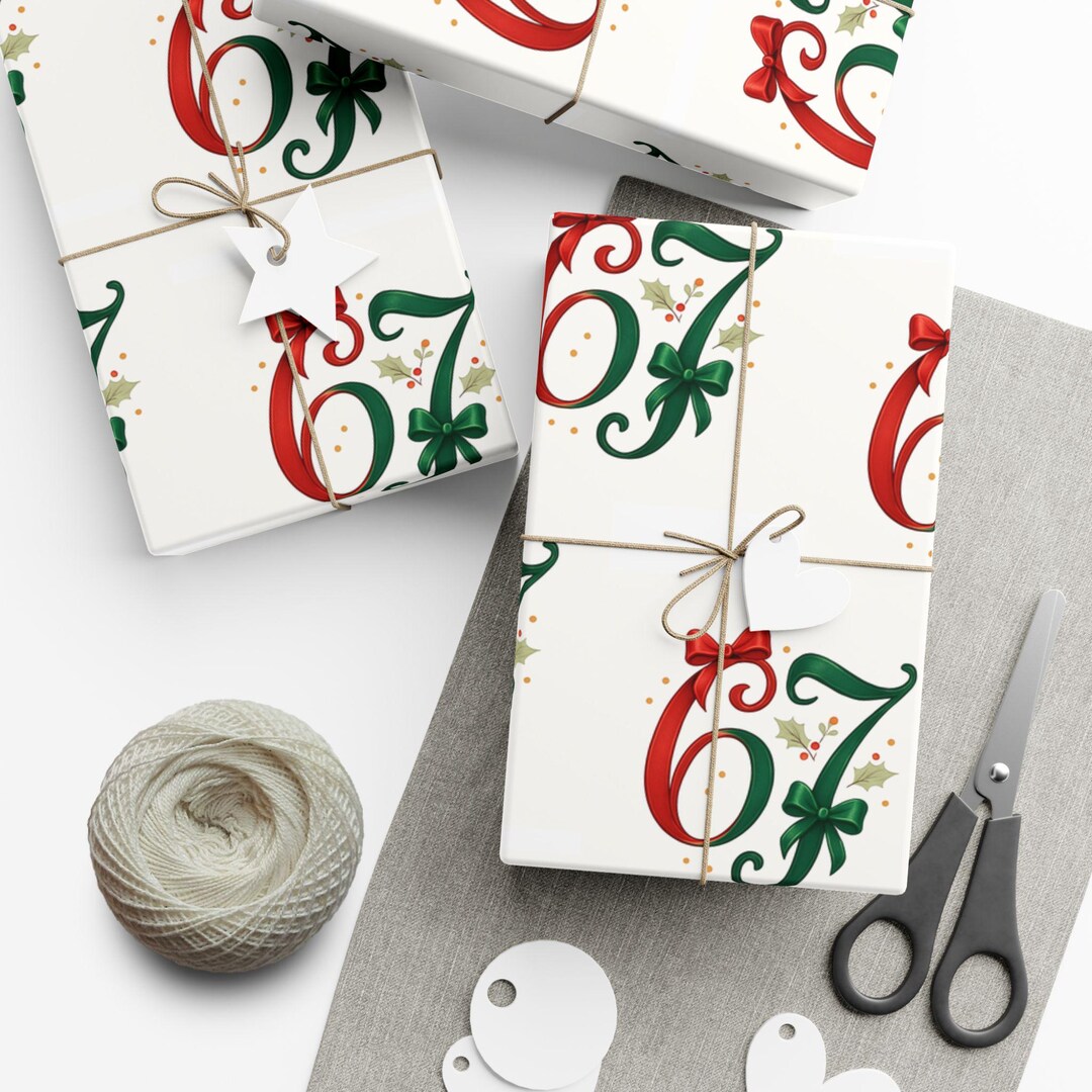 Six Seven. 67 Trending Gift Wrap Papers - Etsy