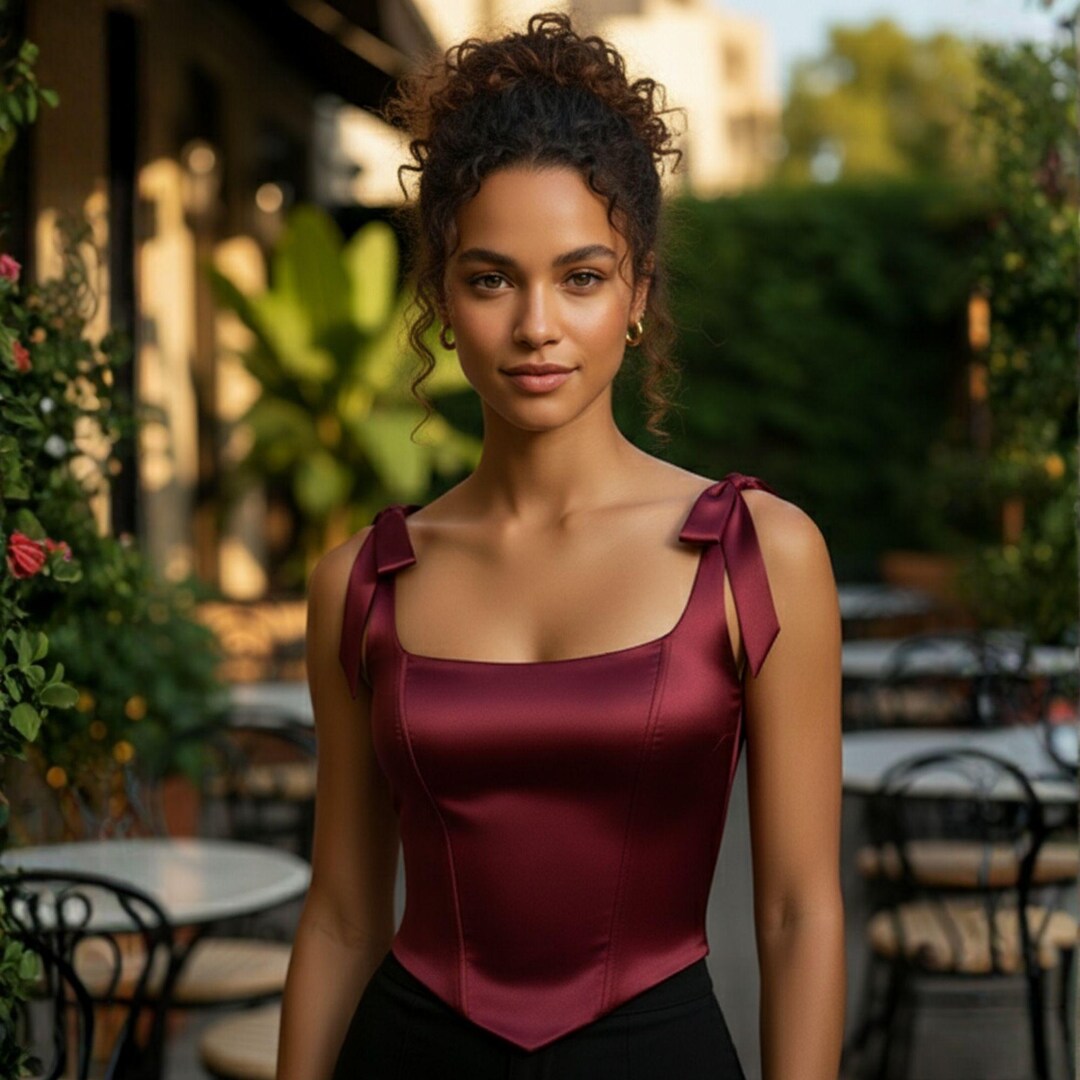 Corset Sewing Pattern PDF | DIY Structured Bustier Top With Grommets ...