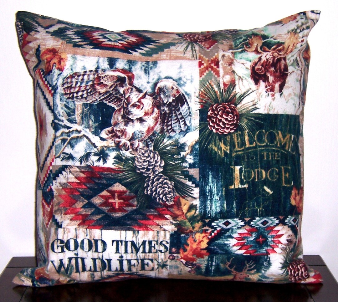 Wilderness Lodge Pillow Cover 16 - Etsy