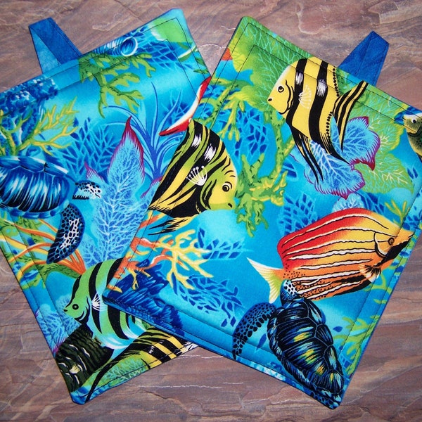 Fish Pot Holders - Etsy