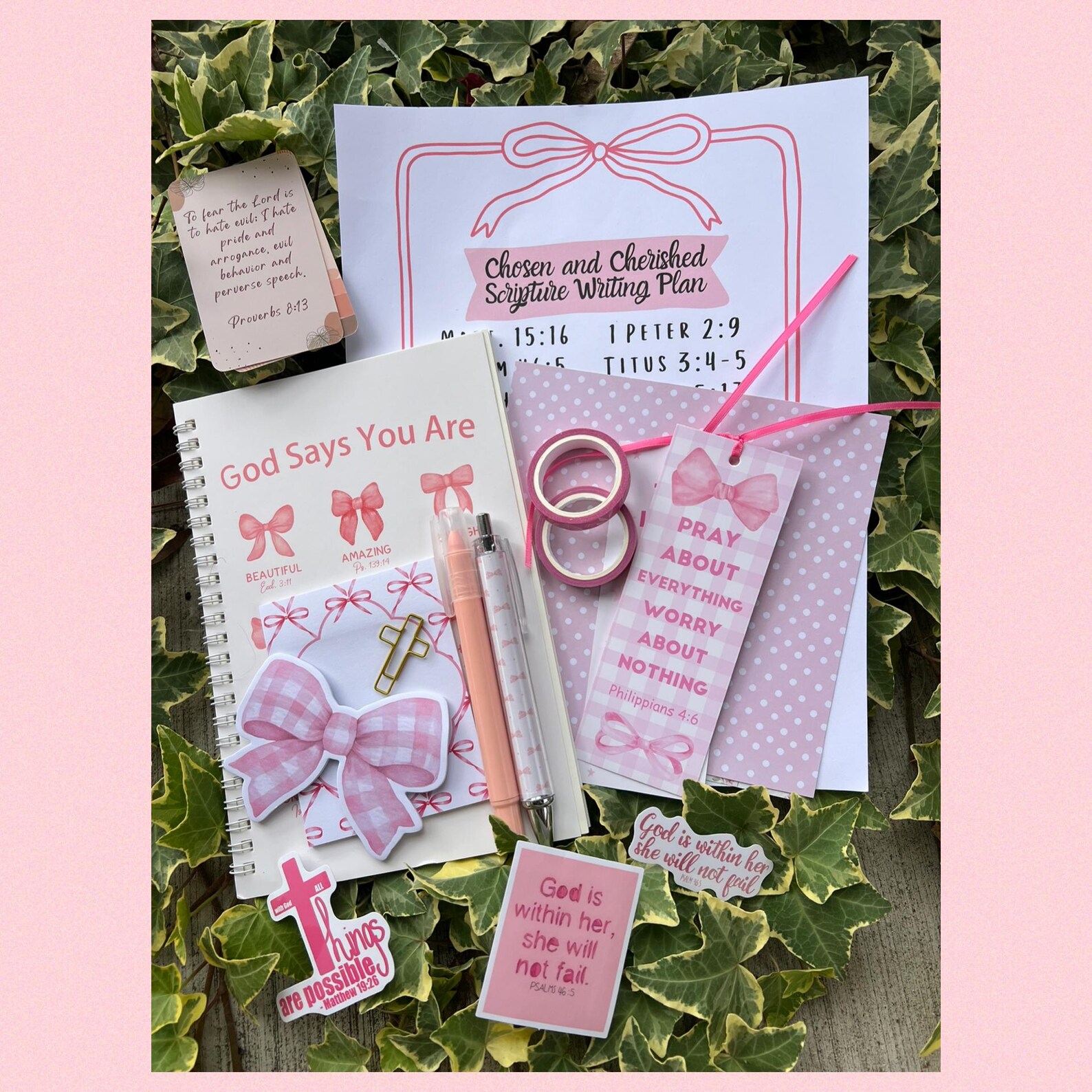 Chosen and Cherished Scripture Writing Plan for Tweens and Teens - Etsy