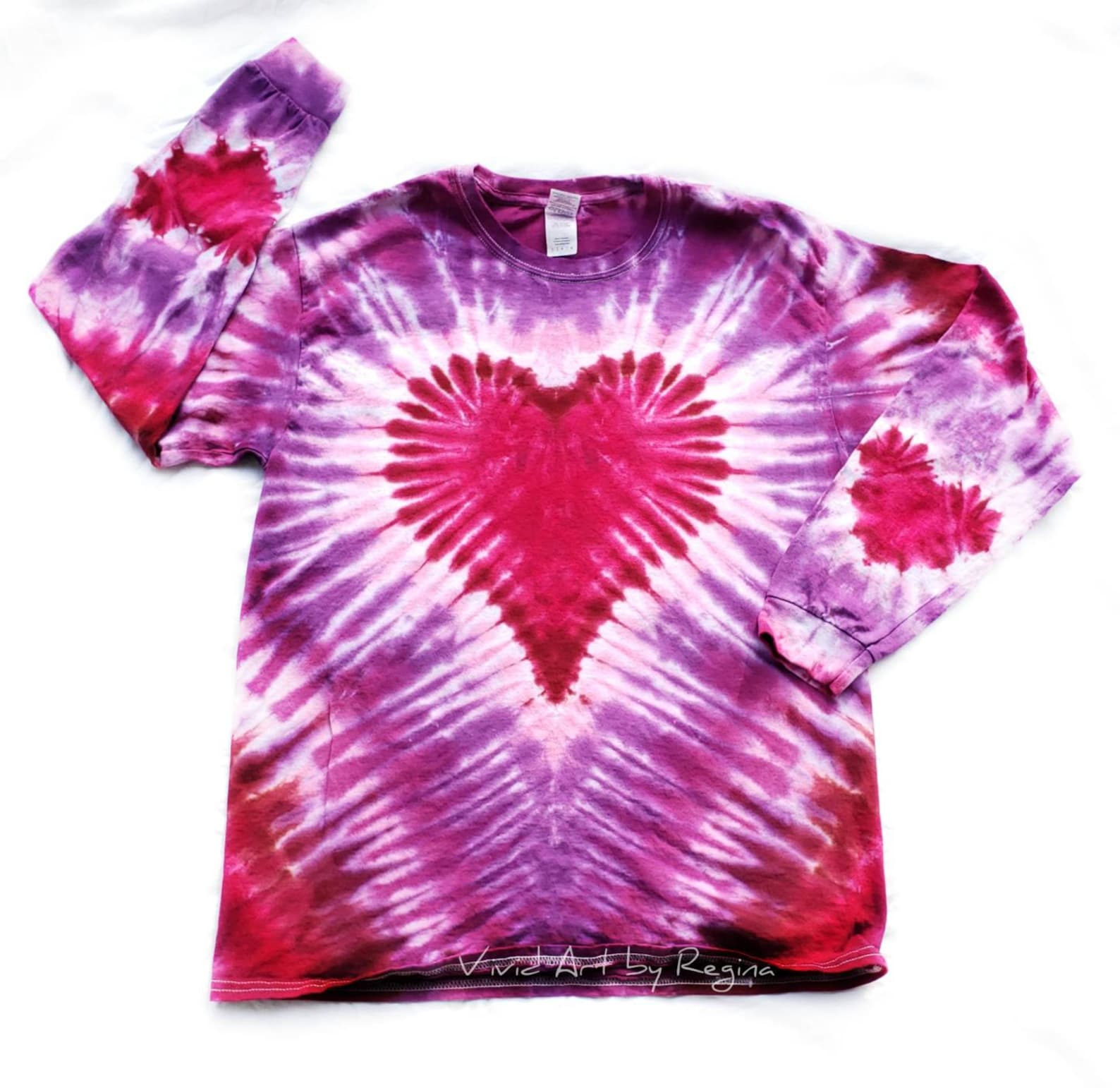 Tie Dye Heart Valentine Tie Dye T Shirt Adult Sizes Tie Dye - Etsy