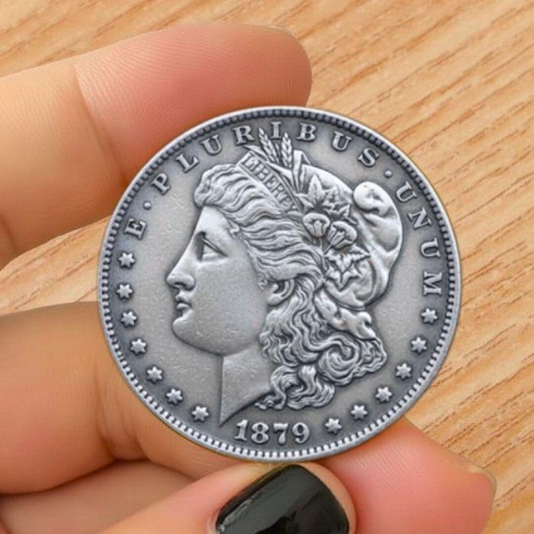 1879 Morgan Patterns Silver Plated Dollar – Rare Key-date – Coin ...