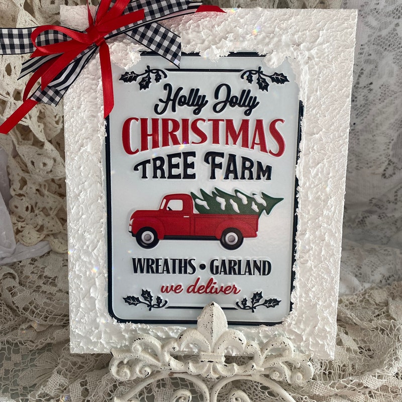 Tree Farm Sign - Etsy