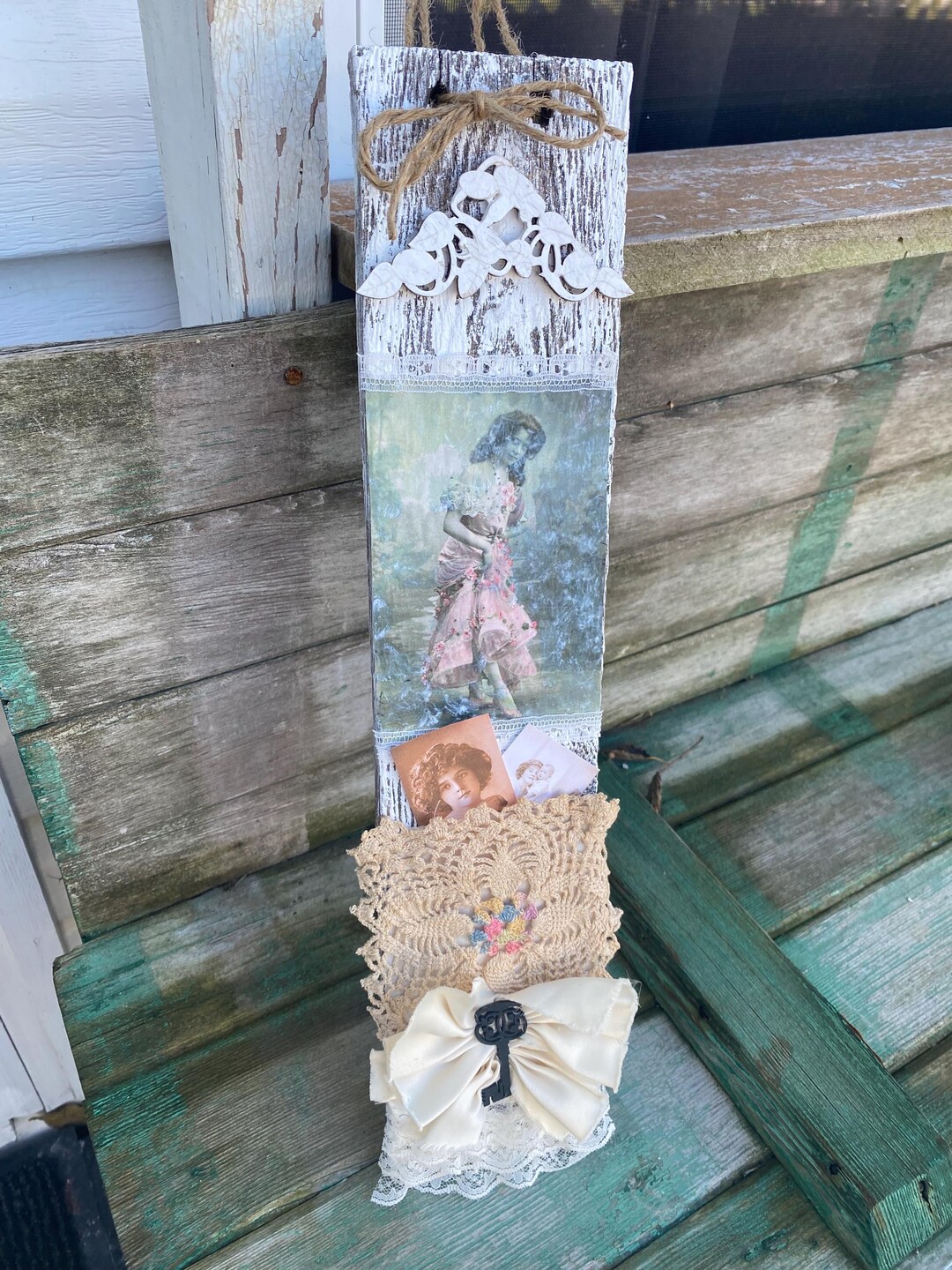 Shabby Chic Wood Sign, Vintage Signs, Wall Hanging, Cottagecore ...