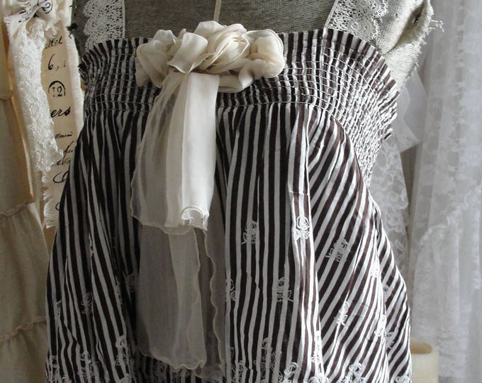 Lacey Suntop Boho Chic French Chic Gypsy Bohemian Mori - Etsy