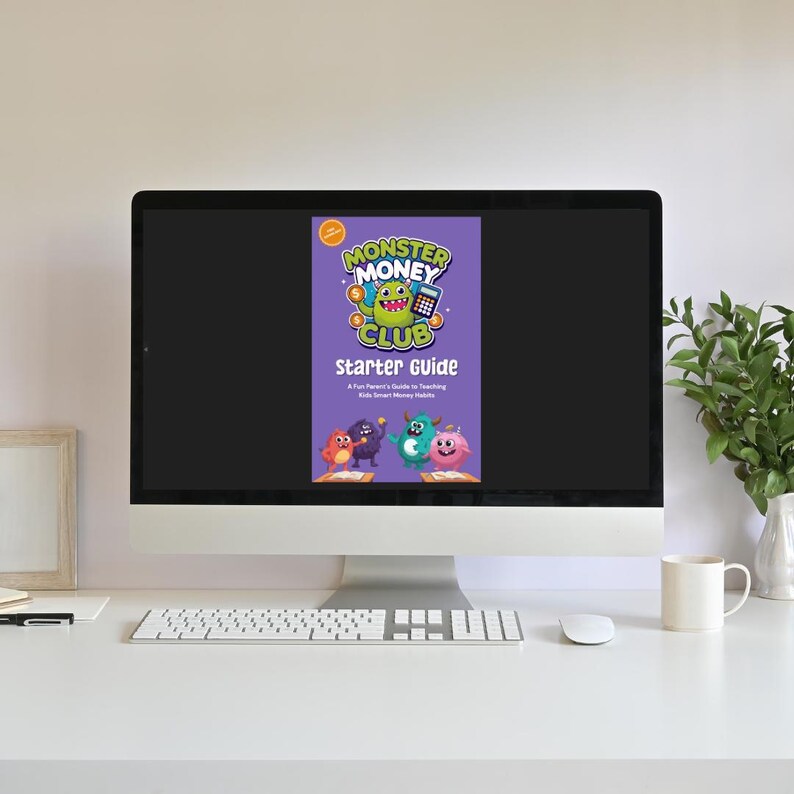 Monster Money Club Starter Guide: Kids Financial Literacy (ages 5-14 ...