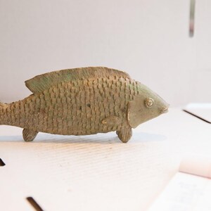 Vintage African Fish Sculpture - Etsy