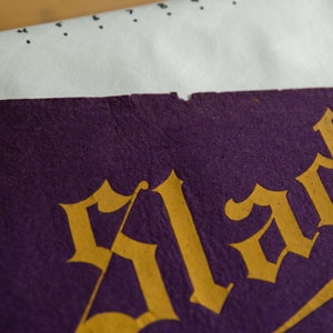 Antique Slade School Felt Flag Pennant - Etsy