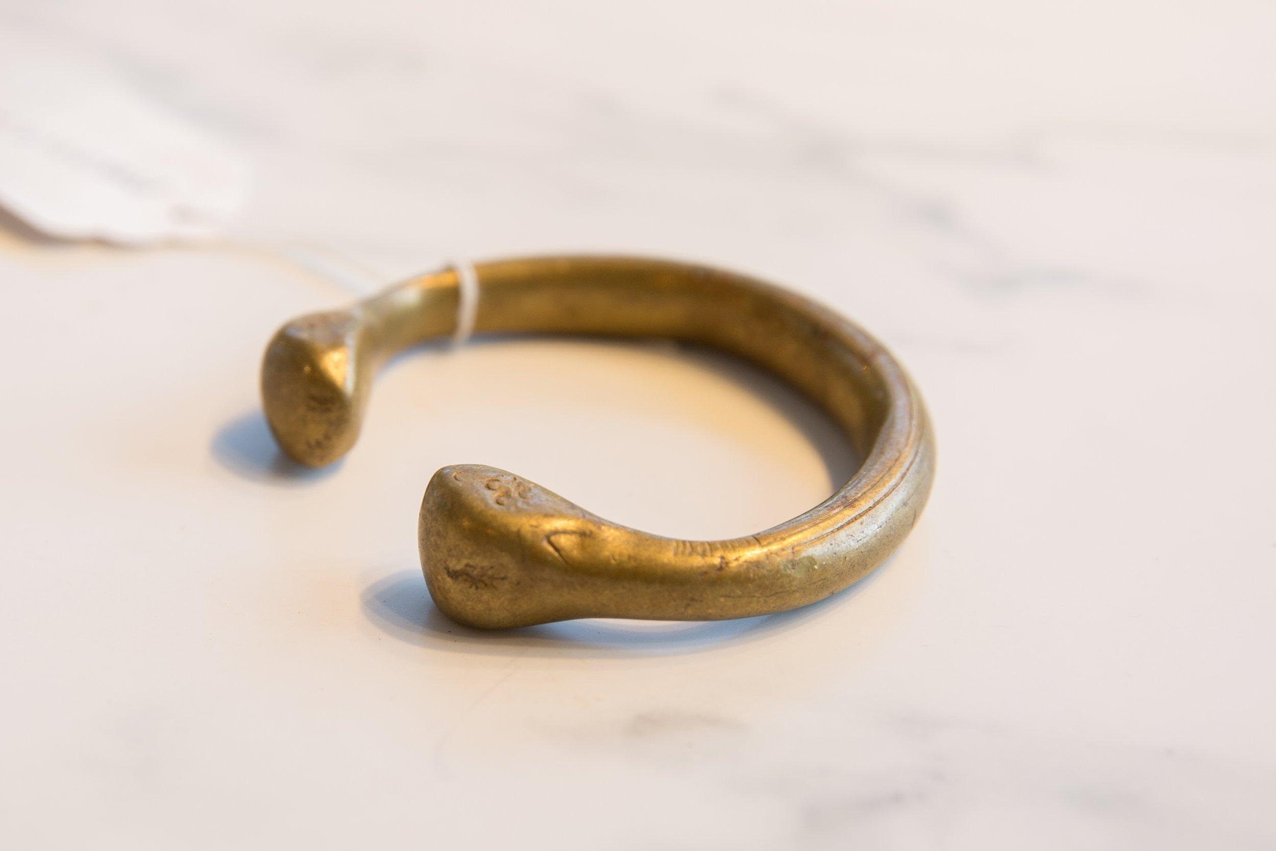 Antique African Bronze Snake Cuff Bracelet - Etsy