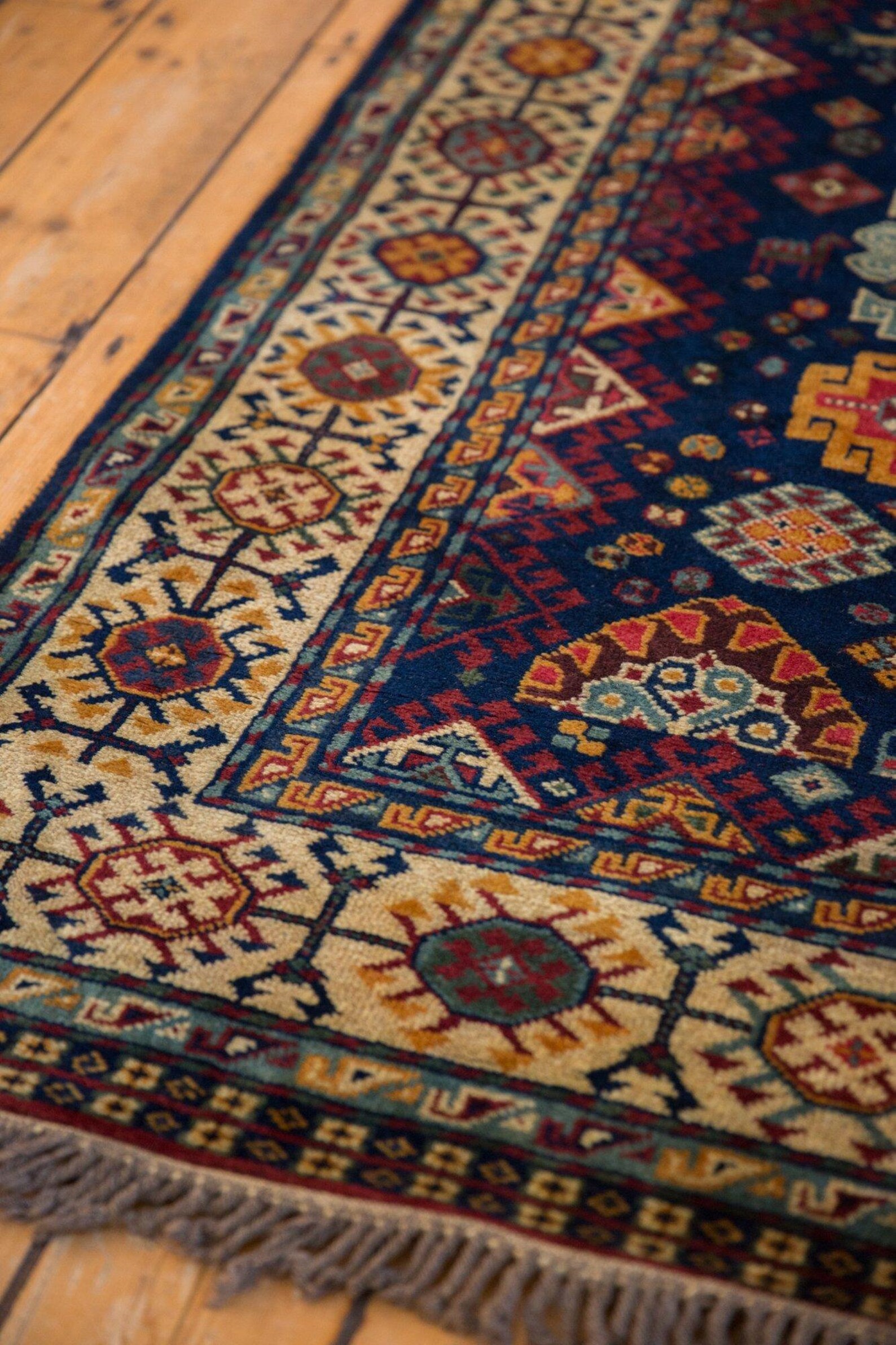 5.5x6.5 Vintage Indian Shiraz Design Carpet - Etsy
