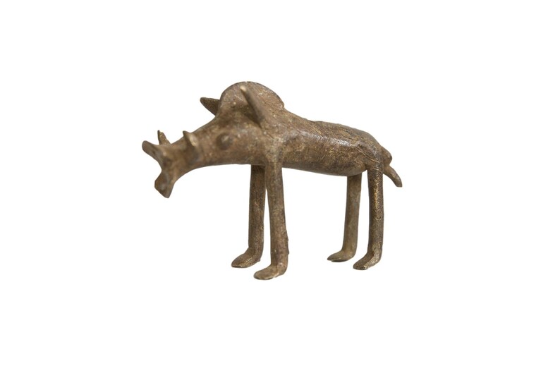 Vintage African Bronze Warthog - Etsy
