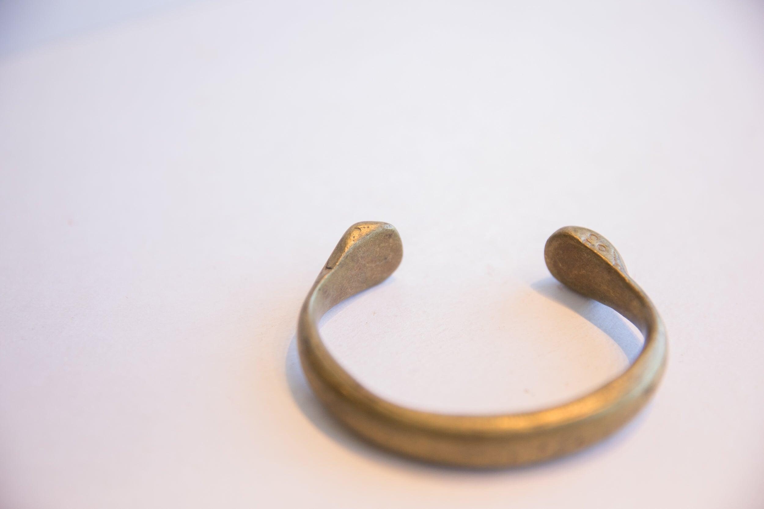 Antique African Bronze Snake Cuff Bracelet - Etsy