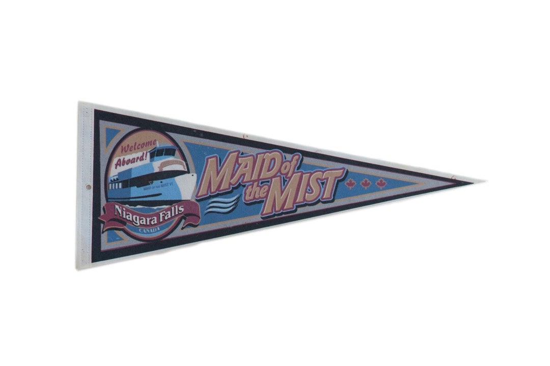 Maid of the Mist Niagara Falls Felt Flag Pennant - Etsy