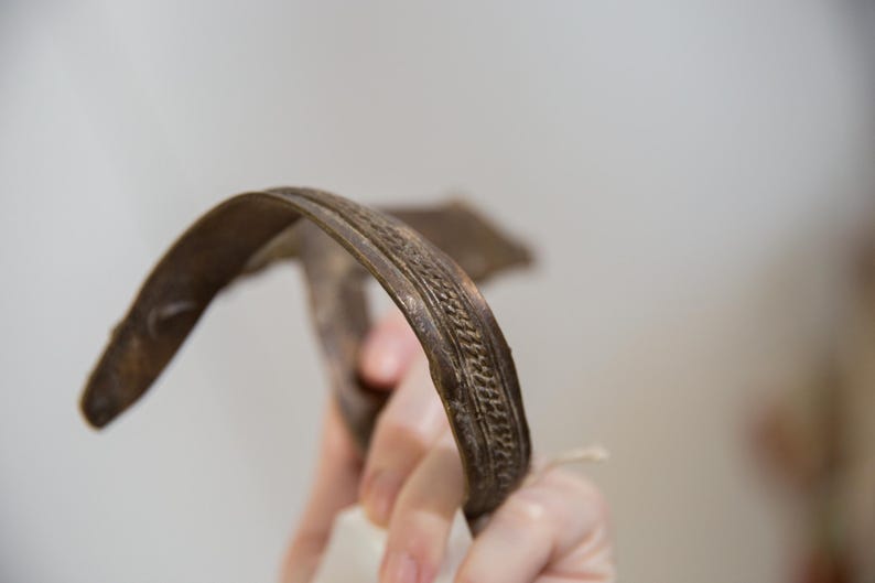 Vintage African Bronze Wrist Snake - Etsy