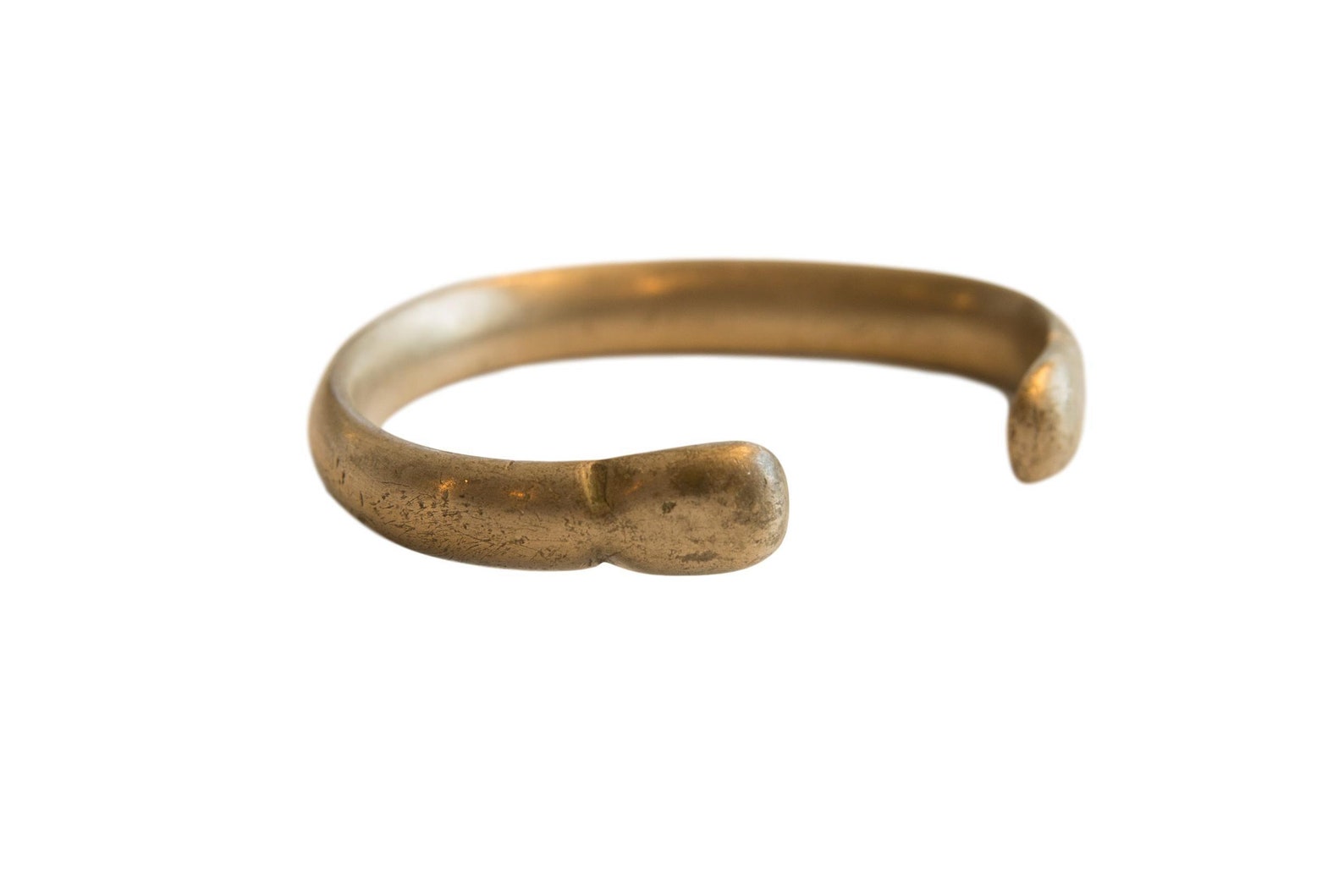 Antique African Bronze Alloy Snake Cuff Bracelet - Etsy