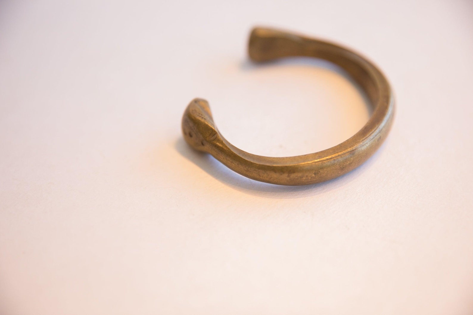 Antique African Bronze Snake Cuff Bracelet - Etsy