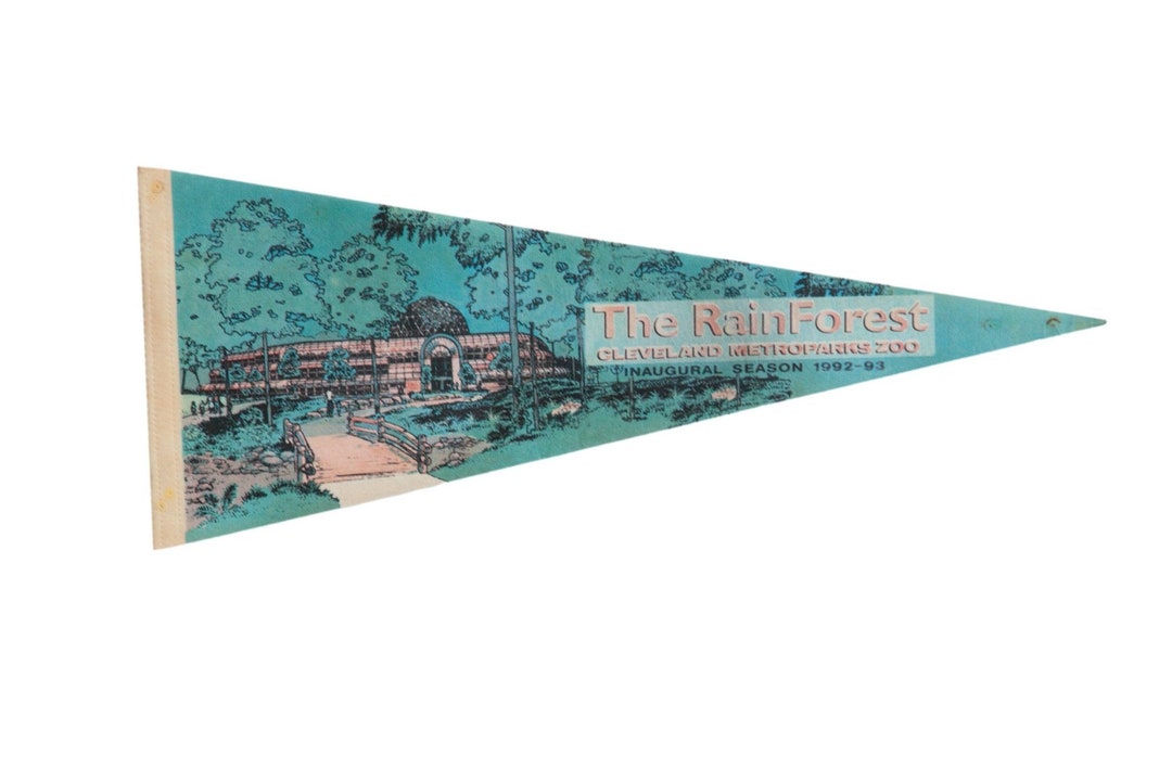 Rain Forest Cleveland Metro Parks Zoo Felt Flag Pennant - Etsy