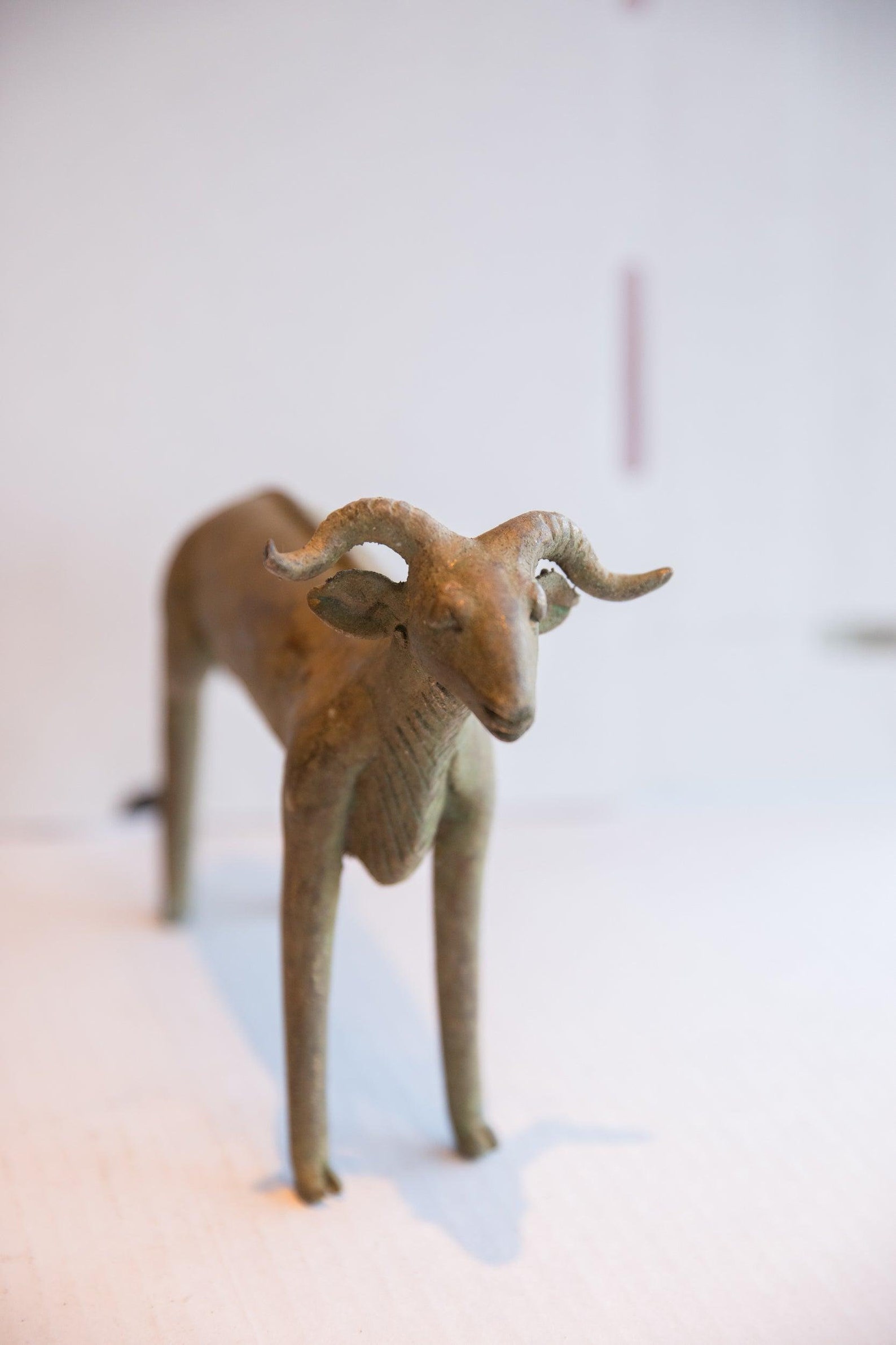 Vintage African Ram Sculpture - Etsy