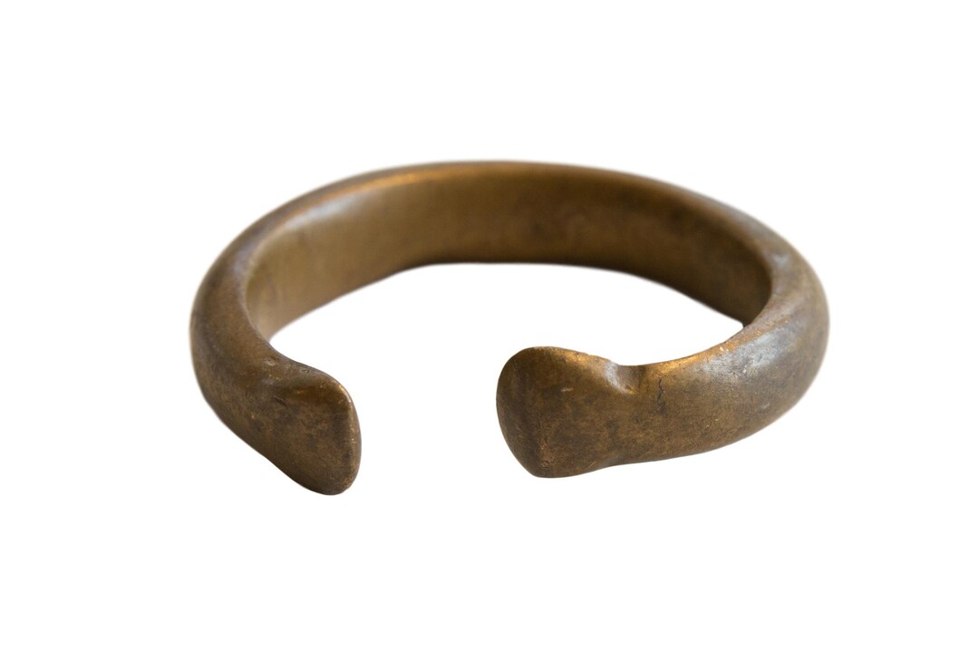 Antique African Bronze Snake Cuff Bracelet - Etsy