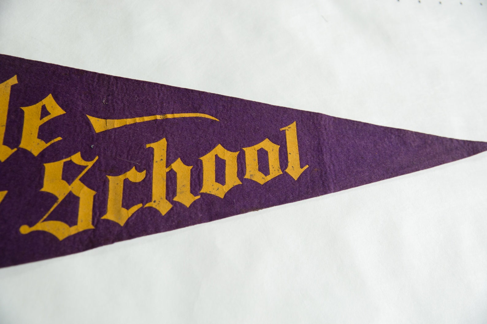 Antique Slade School Felt Flag Pennant - Etsy