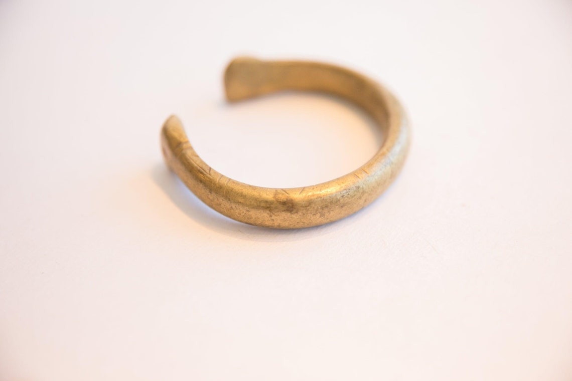 Antique African Bronze Snake Cuff Bracelet - Etsy