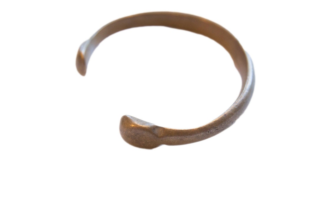 Antique African Bronze Snake Cuff Bracelet - Etsy
