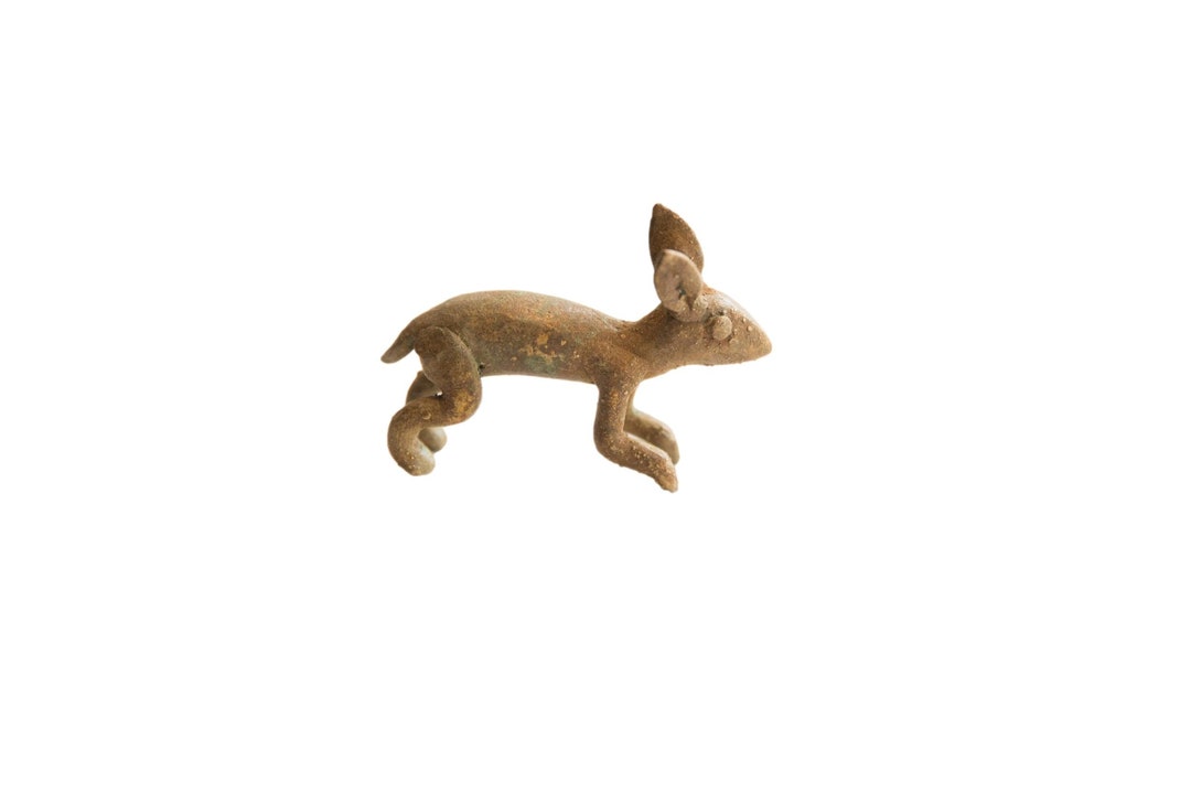 Vintage African Rabbit Figurine - Etsy