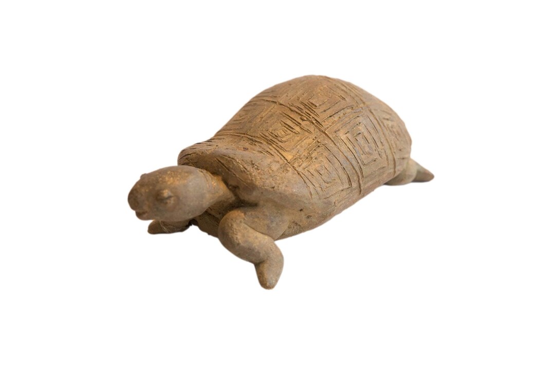 Vintage African Tortoise Sculpture - Etsy