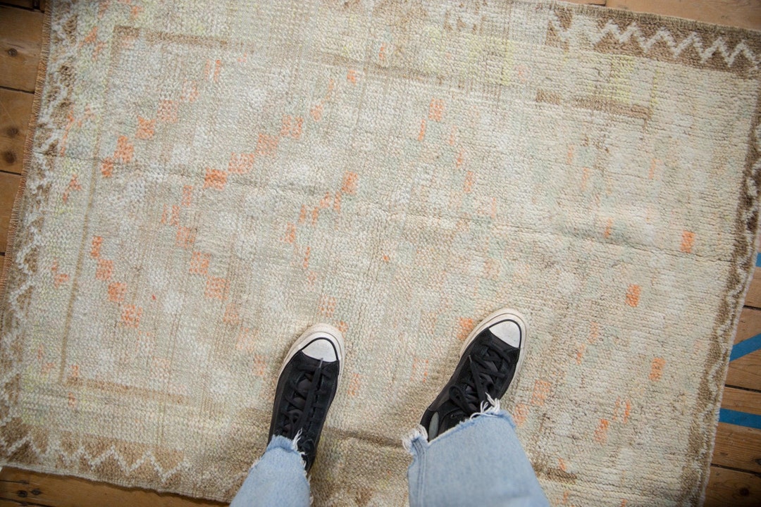 DISCOUNTED 3x4 Vintage Distressed Tulu Square Rug - Etsy