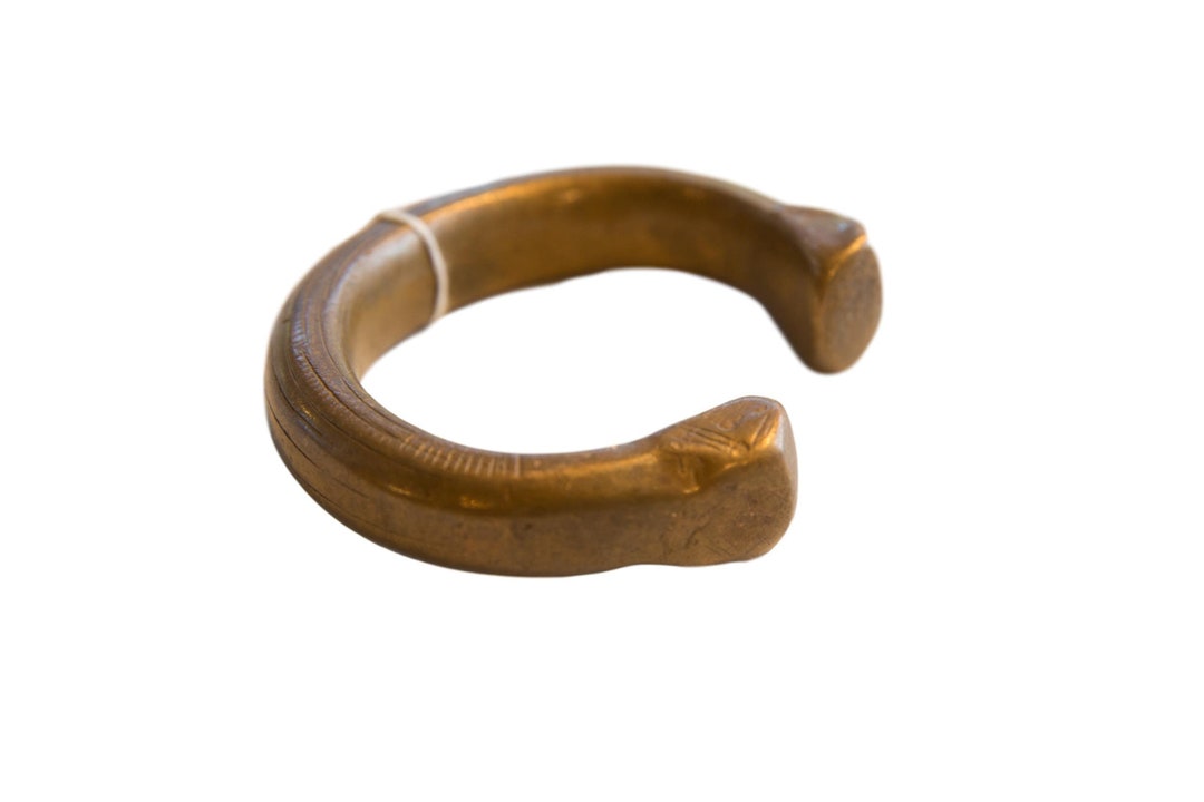 Antique African Bronze Snake Cuff Bracelet - Etsy