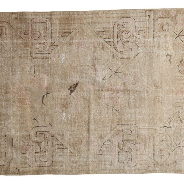Distressed Rug - Etsy