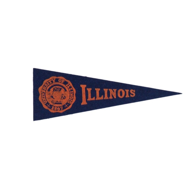 University of Illinois Flag - Etsy