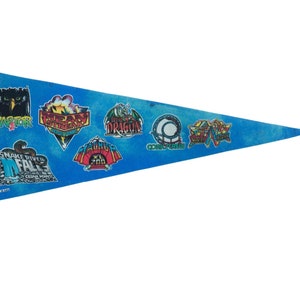 Cedar Point Rollercoasters Felt Flag Pennant - Etsy
