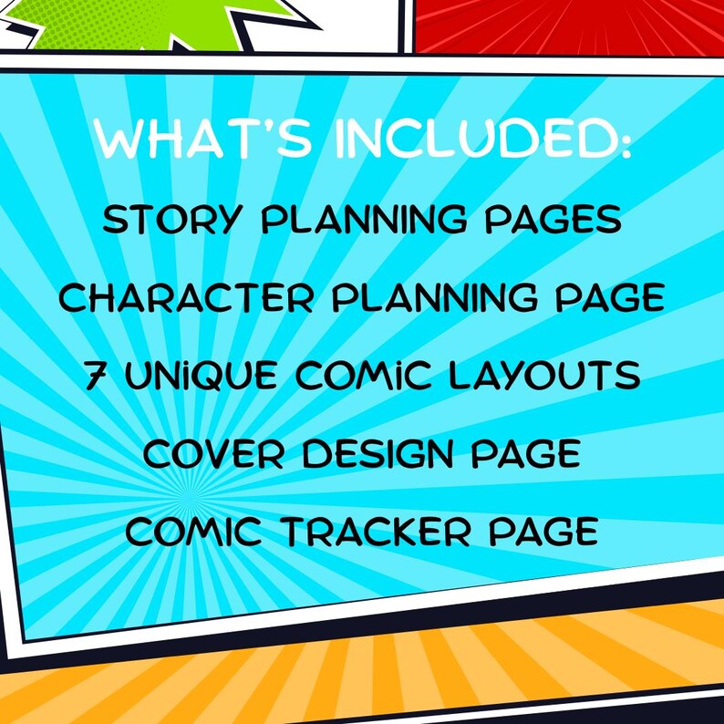 Mini Comic Maker | Printable Storytelling Activity Book (PDF) - Etsy
