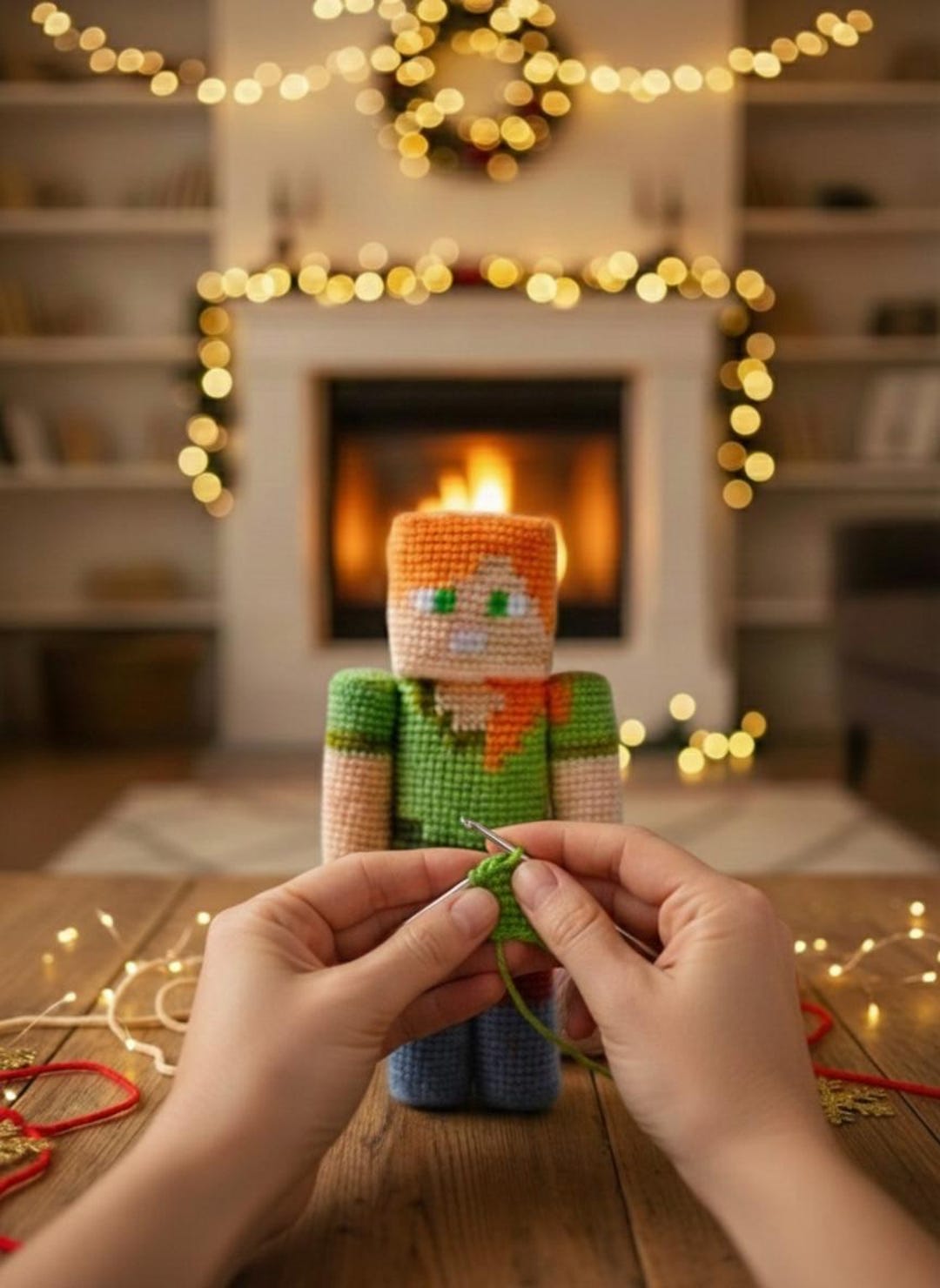 Alex Amigurumi Pattern | Minecraft Alex Crochet Pattern | PDF Digital ...