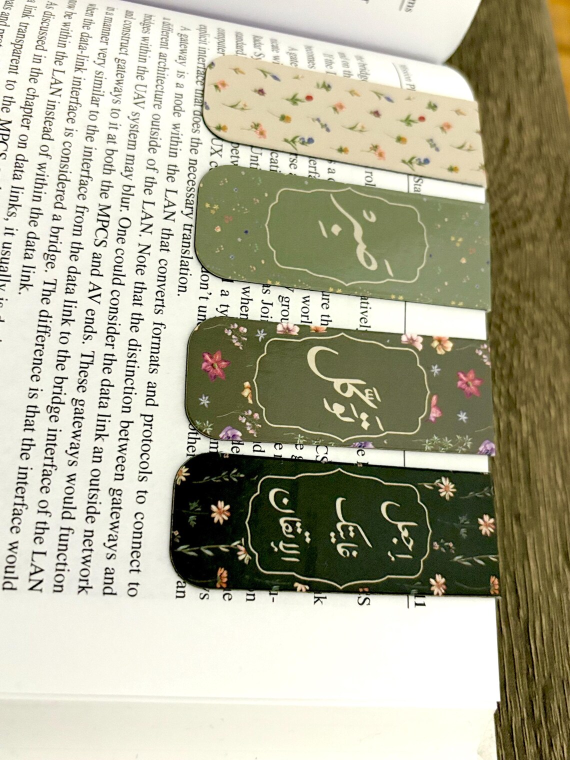 Islamic Arabic Magnetic Bookmark Set (4-pack) - Etsy