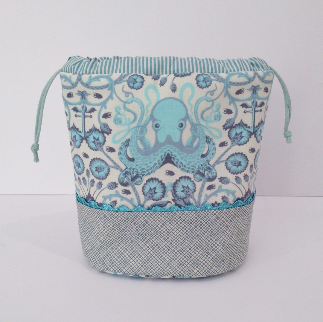 Drawstring Bag Sewing Pattern: Kinchaku Style Cinch Pouch (PDF Tutorial ...