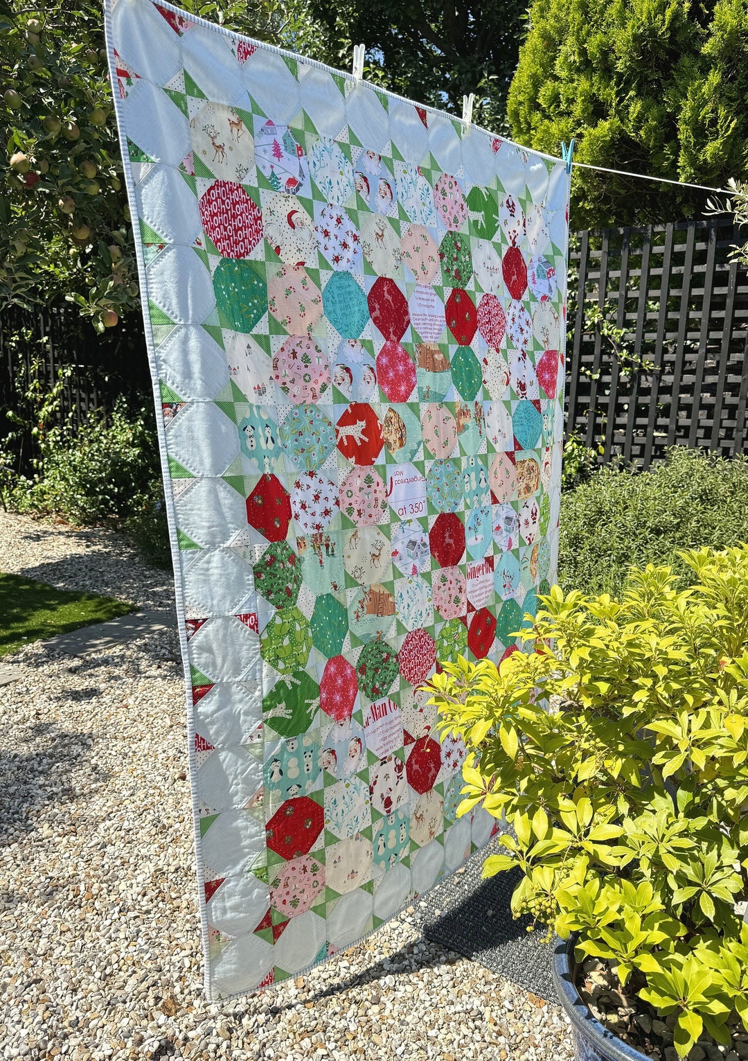 Snowball Quilt PDF Sewing Pattern, a Classic Patchwork Design With a ...