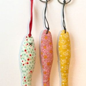 Fabric Fish Sewing Pattern PDF Tutorial to Make 3D Herring & Sardine ...