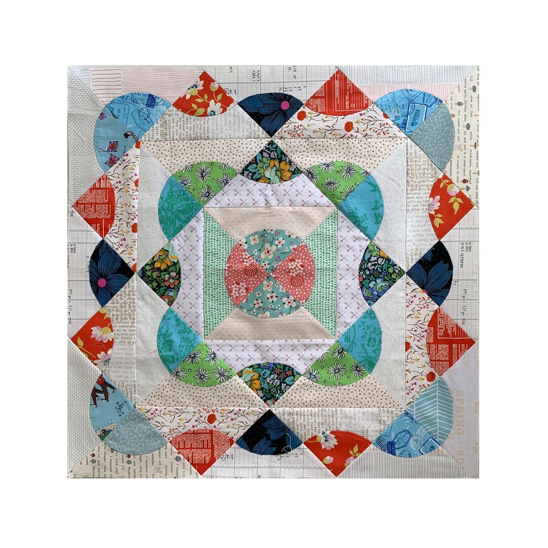 Quilt PDF Sewing Pattern, Create a Stunning Sector Quilt! This ...