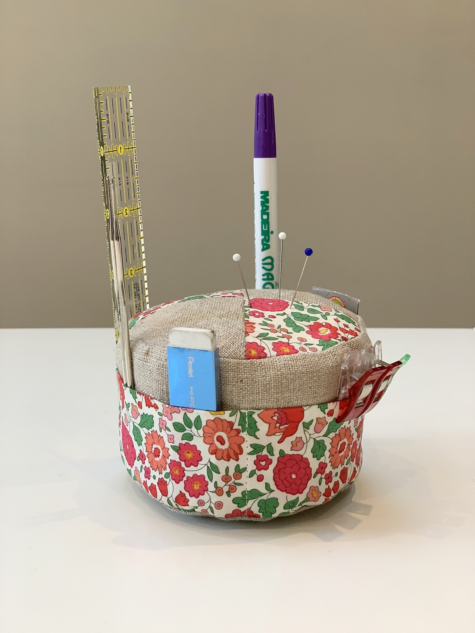 Pin Cushion Caddy PDF Sewing Pattern Needle Clip & Notions - Etsy UK
