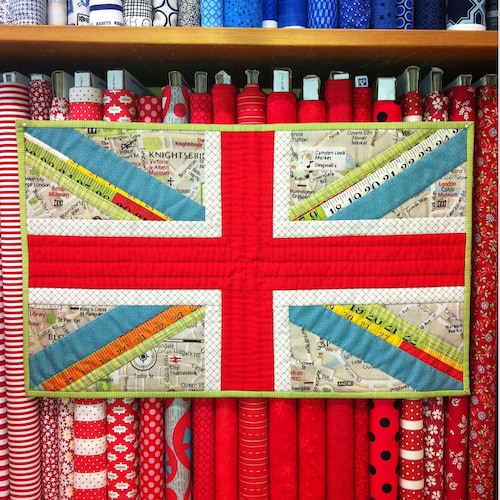 Union Jack Quilt PDF Pattern - Etsy