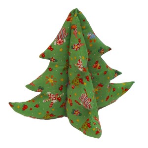 Fabric Christmas Tree Sewing PDF Pattern, 3 Sizes of a Plush Pine Tree ...