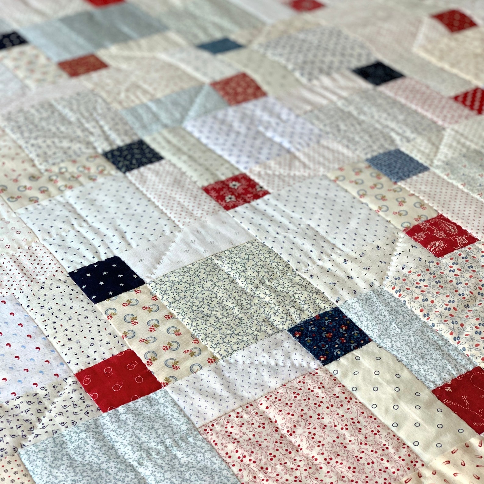 Easy Baby Quilt Pattern Cot & Single Bed Sizes, Beginner Friendly ...